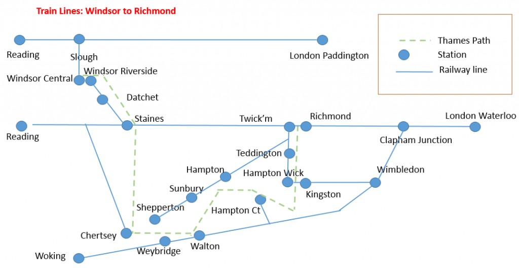 How to Get There - Walk The Thames