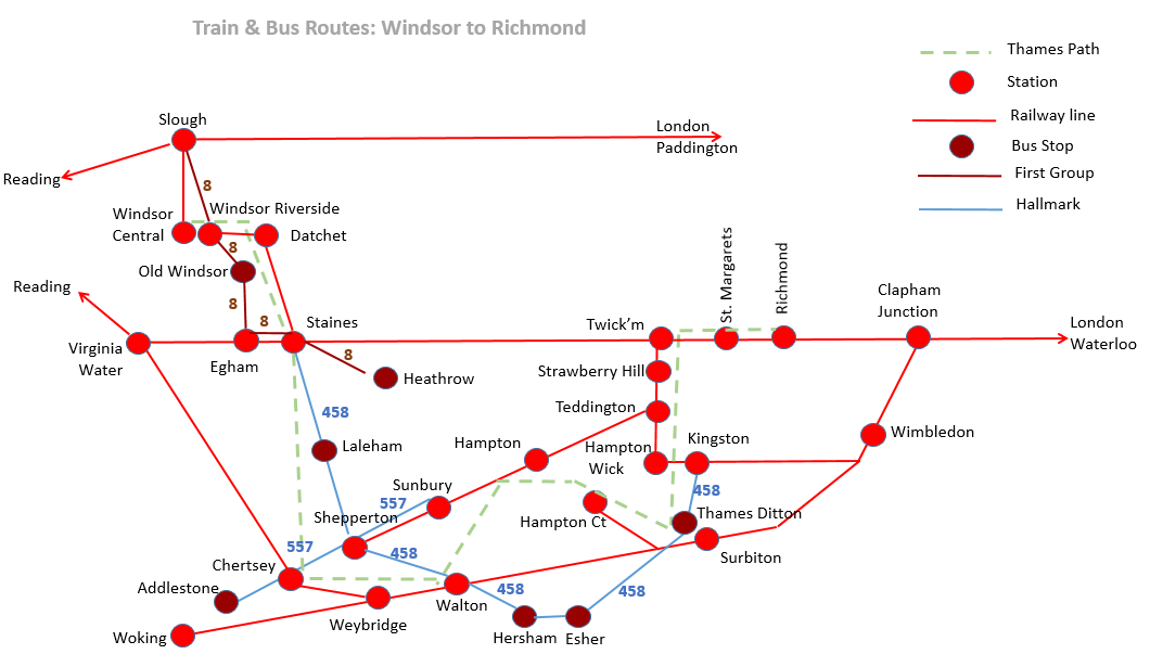 How to Get There - Walk The Thames