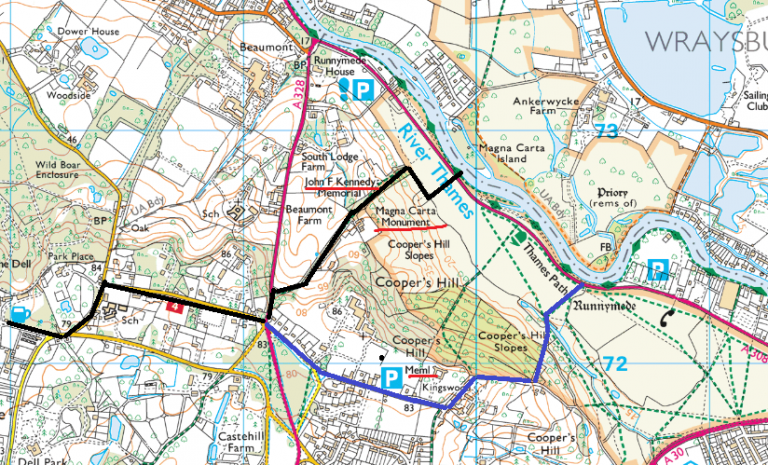 Thames Path Detours - Windsor, the Great Park and the Runnymede ...