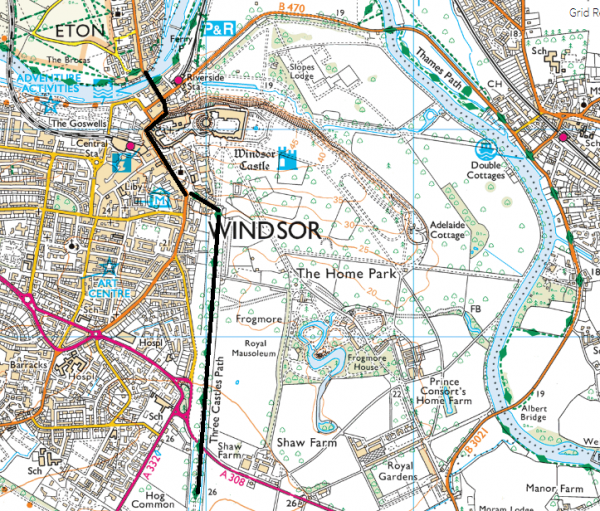 Thames Path Detours - Windsor, the Great Park and the Runnymede ...